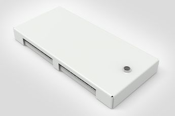 Modular Zone Termination Box for keystone jacks or fibre adaptors